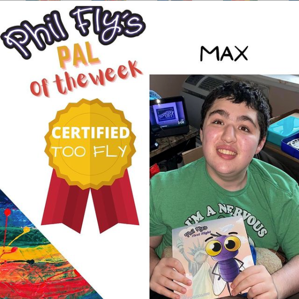Phil Fly's Pal of the Week - Max! – Phil Fly's First Flight